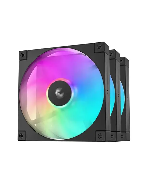 Ventilator 3-in-1 Pack DeepCool FD14Â ARGB Black, R-FD14-BKAPN3-GID: EK000874904