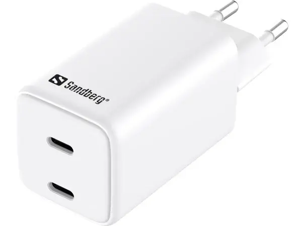 USB kućni punjač Sandberg 441-56 Dual USB-C PD 65WID: EK000874959