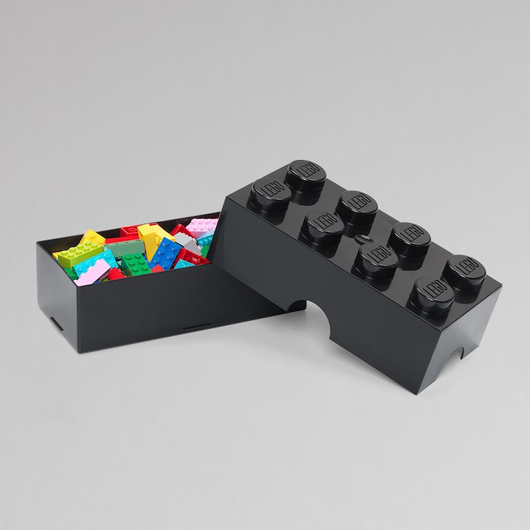 LEGO kutija za odlaganje ili užinu, mala (8): Crna 40231733ID: EK000875376