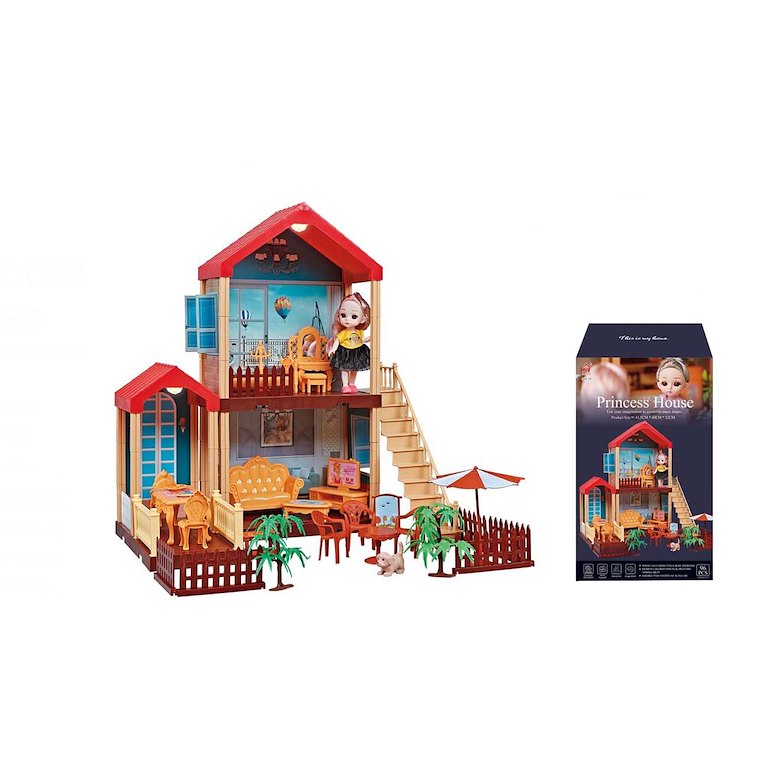 Princezina Vila, set sa svetlom od 96 delovaID: EK000874682