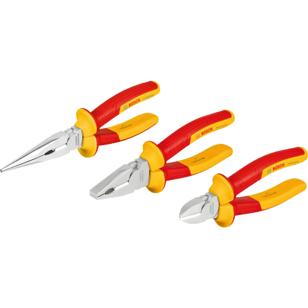 Bosch PRO 3-delni komplet VDE klešta 1600A02NG0ID: EK000875049