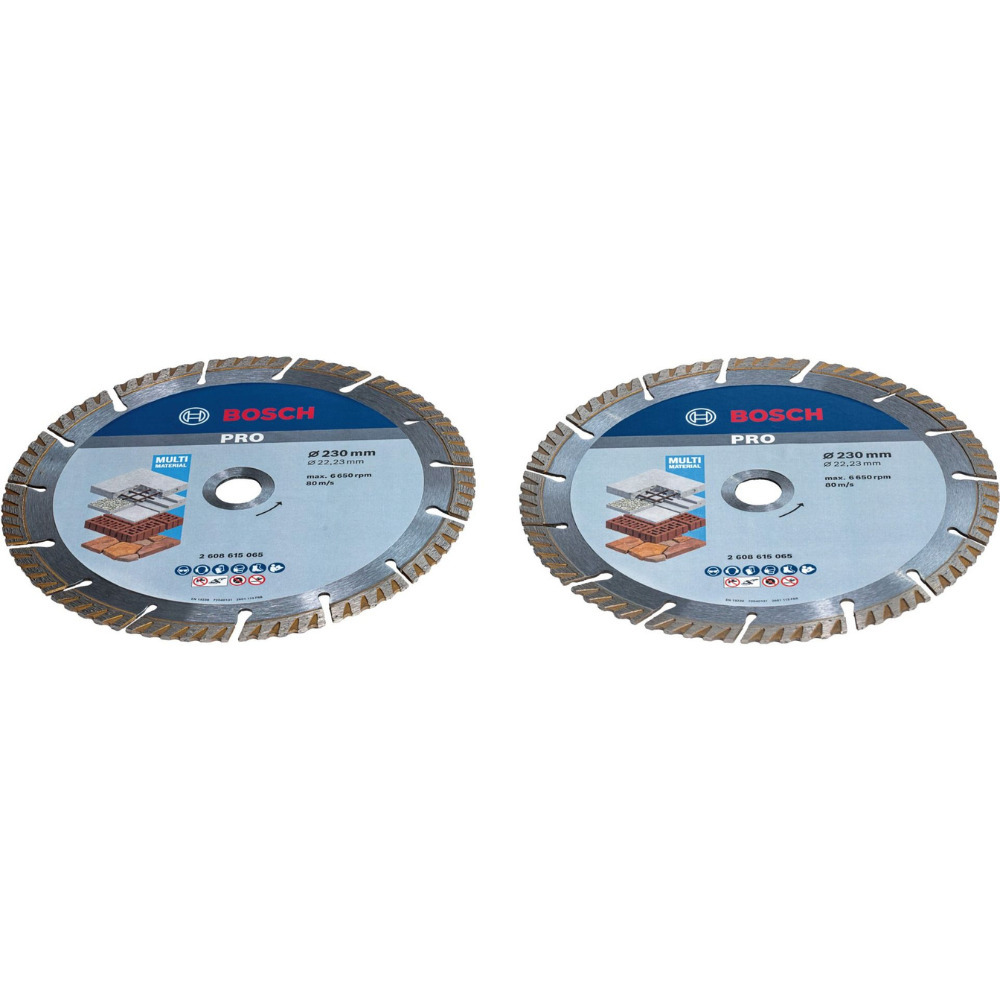 Bosch PRO Diamond MultiM ploče 230 mm set 061599766YID: EK000875050