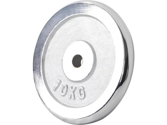 GORILLA SPORTS Hromirani teg 10 kg (30 mm)
Teg idealan za trening sa bučicama i šipkama po vašem izboru
Teg idealan za trening sa bučicama i šipkama po vašem izboru
