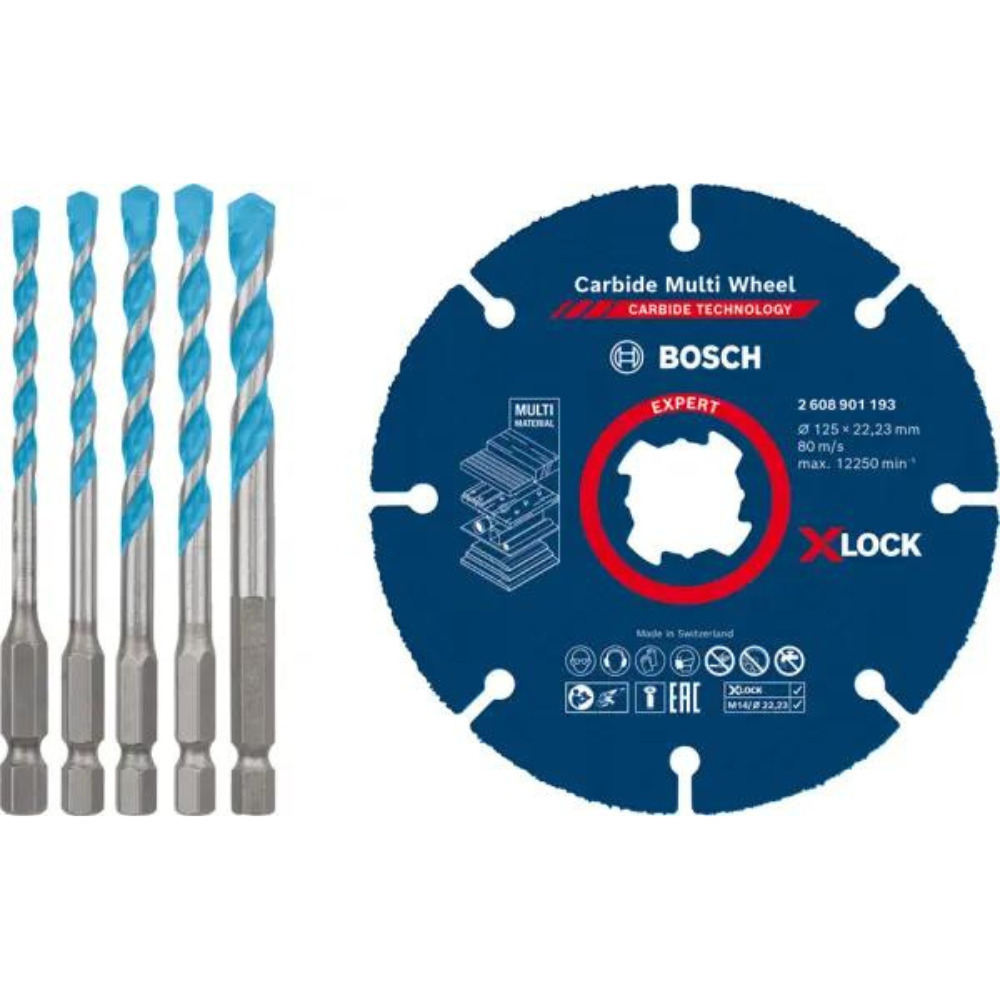 Bosch EXPERT Multimaterial set 125 mm 061599765RID: EK000875151