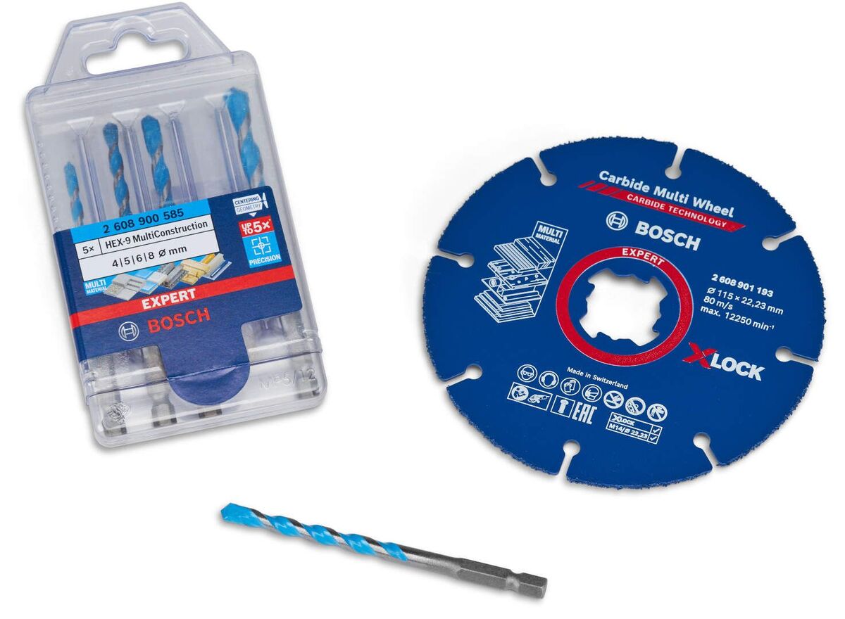 Bosch EXPERT Multimaterial set 115 mm 061599765JID: EK000875059