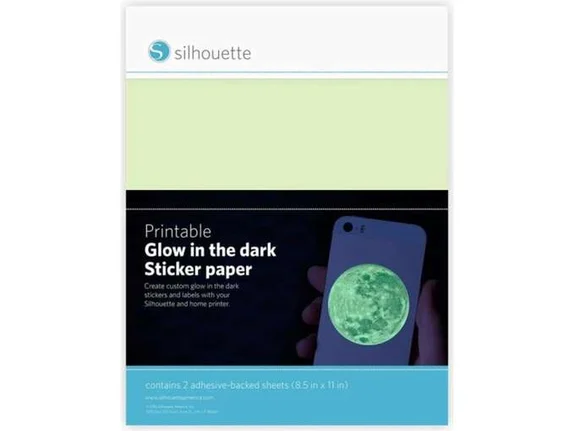 Silhouette Printable Glow-in-the-Dark papir za nalepnice