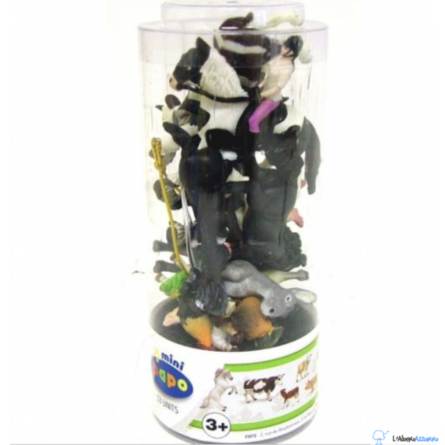 PAPO MINI DOMAĆE ŽIVOTINJE – SET OD 12 FIGURICA