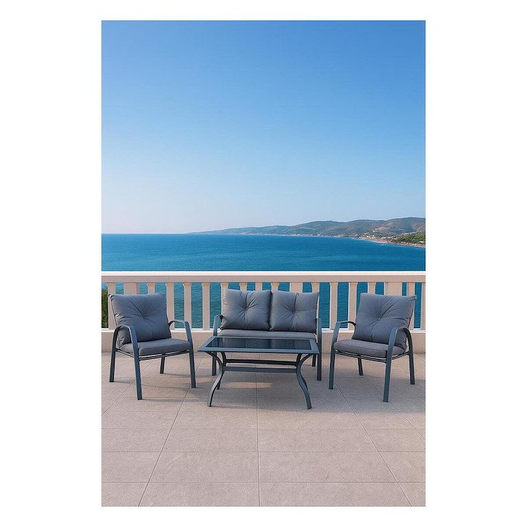 Baštenska garnitura 4-delna, sivaID: EK000874671