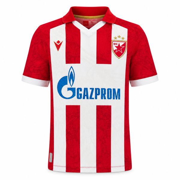Kids FK Crvena zvezda Home Jersey 2026/27 – Macron