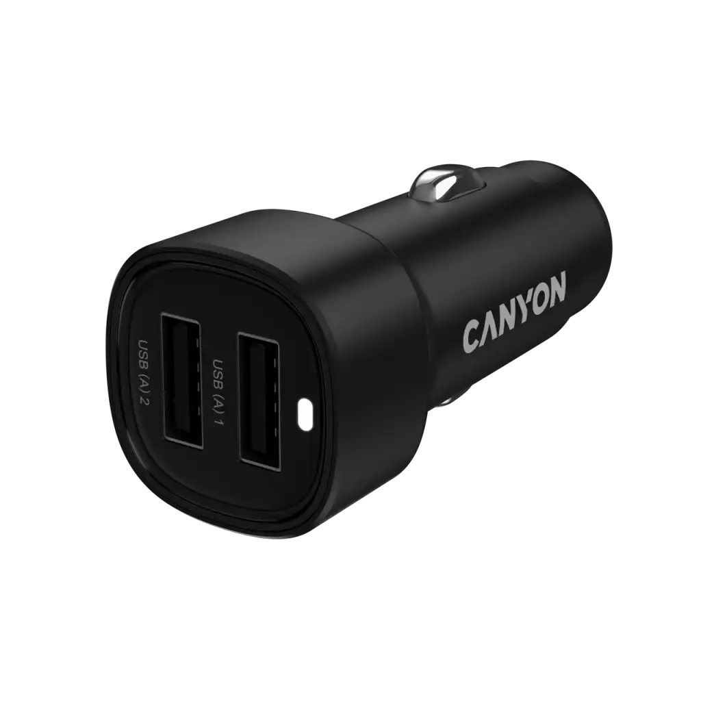 Canyon OnDrive 24 punjač za kola 2xUSB-A 24W max