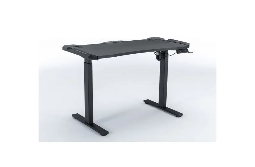 Gaming sto EPlayGame HC-GT-004SD1 120x60x75cm/elektronski podesiva visina/organizator za kablove/RGB