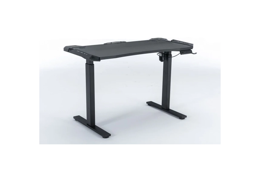 Gaming sto EPlayGame HC-GT-004SD1 120x60x75cm/elektronski podesiva visina/organizator za kablove/RGB