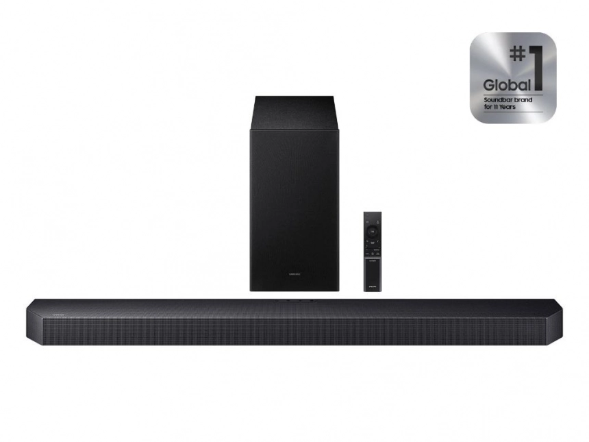Soundbar SAMSUNG HW-Q600F/EN/Dolby ATMOS/3.1.2ch/crna
