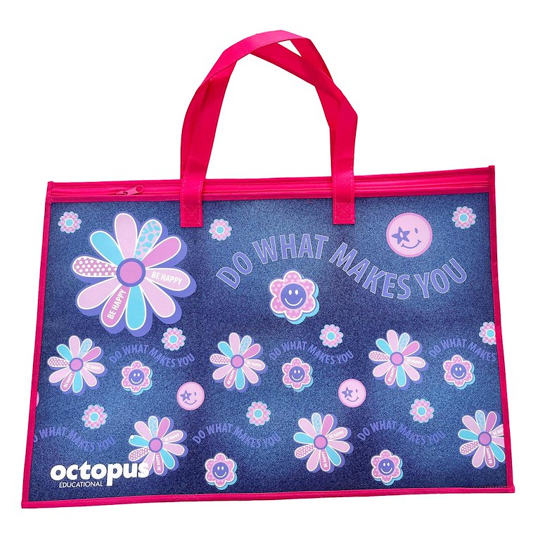 TORBA ZA BLOK BR.5 PLATNENA OCTOPUS LOVE FASHION UNL-2563