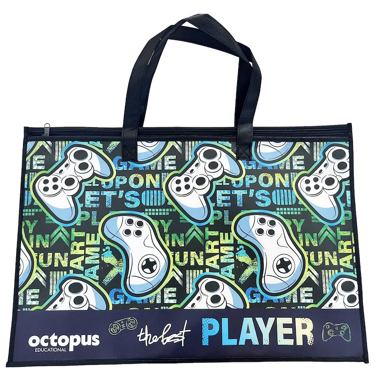 TORBA ZA BLOK BR.5 PLATNENA OCTOPUS THE PLAYER UNL-2567