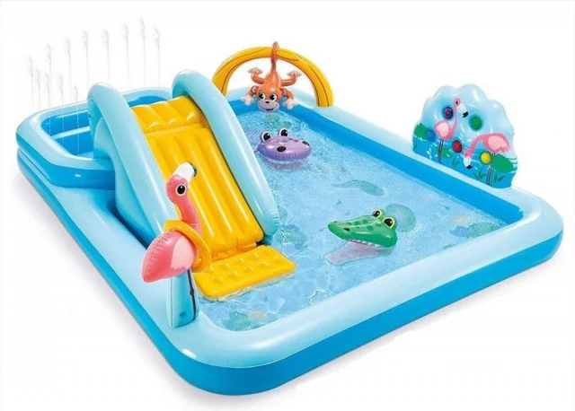 Proizvod sa nedostatkom - OUTLET - Intex vodena igraonica Jungle Adventure Play Center 244 x 198 x 71cm ( 57161 )