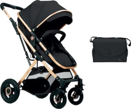 KikkaBoo kolica Scarlett black ( KKB21144 )