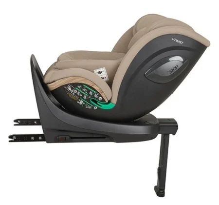 KikkaBoo autosedište 40-150 cm I-twist premium I-size isofix sa potpornom nogom sand ( kkb00116 )