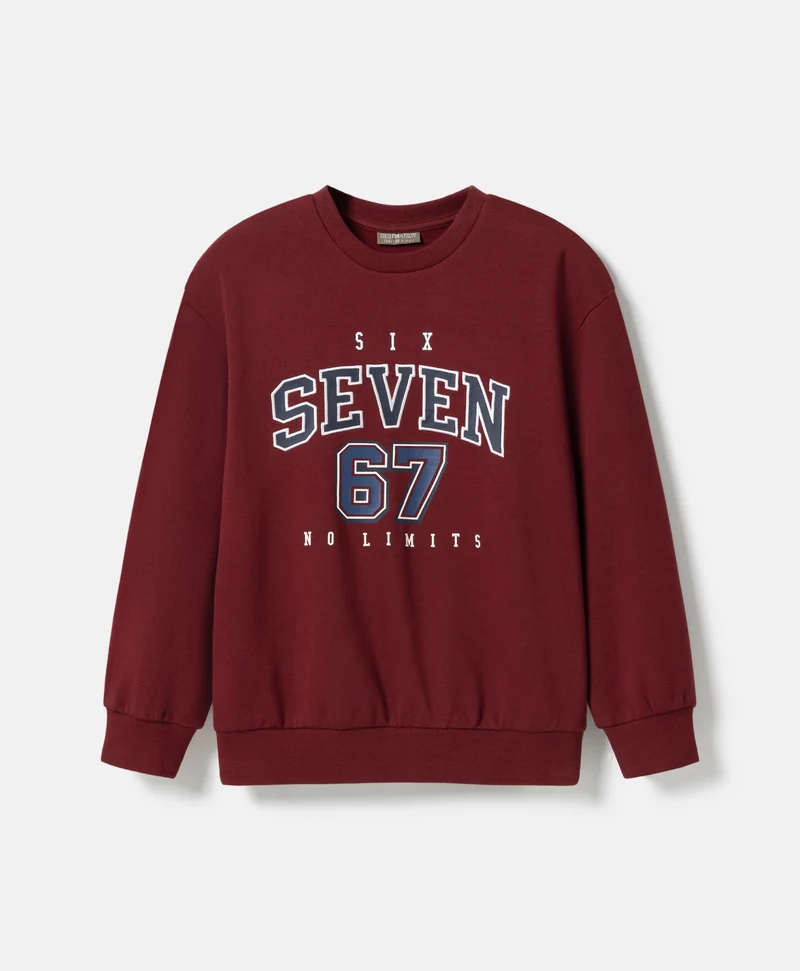Bluza za dečake bordo sa printom 67