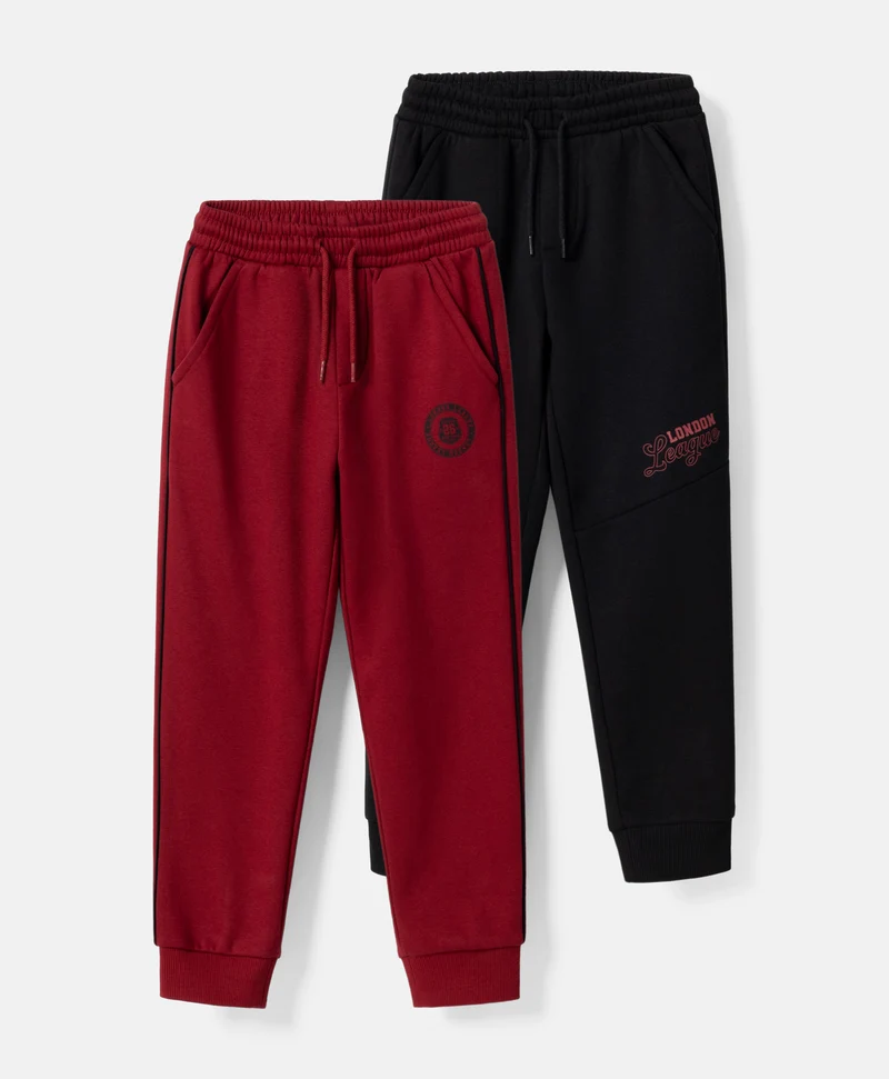 Set sportskih pantalona za dečake 2-pak 100% pamuk