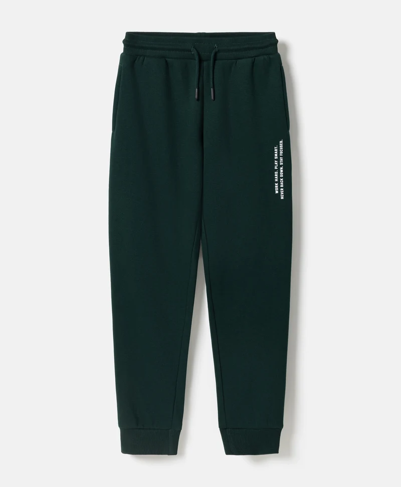 Sportske pantalone za dečake s printom