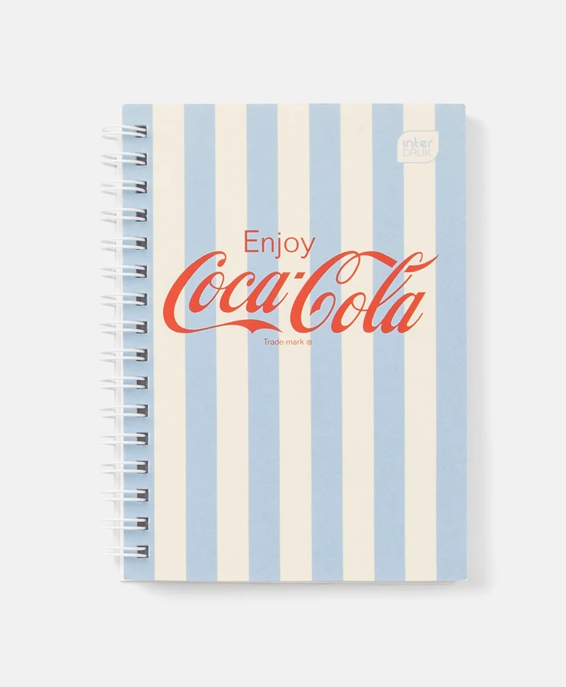 Beležnica na spirali A6 Coca-Cola 80 listova