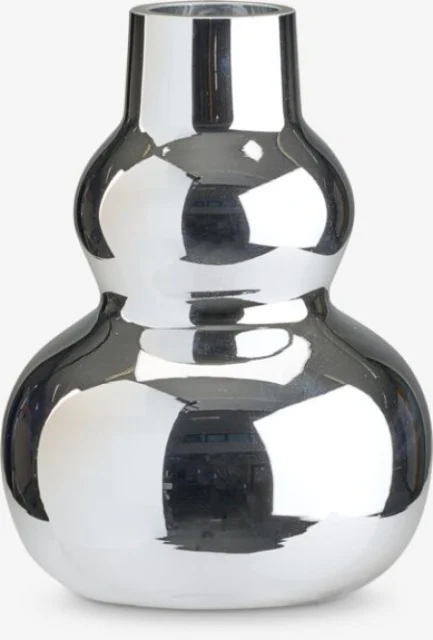 Vaza Ø13xV17cm hrom