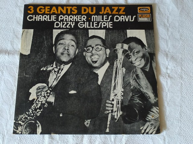 3 GEANTS DU JAZZ (2LP, FRANCE, 4/5-/5-)