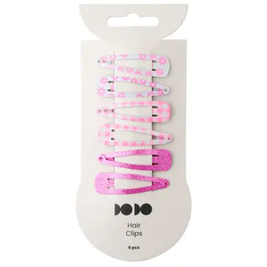 DODO
Šnalice za kosu - Pink Touch 6/1