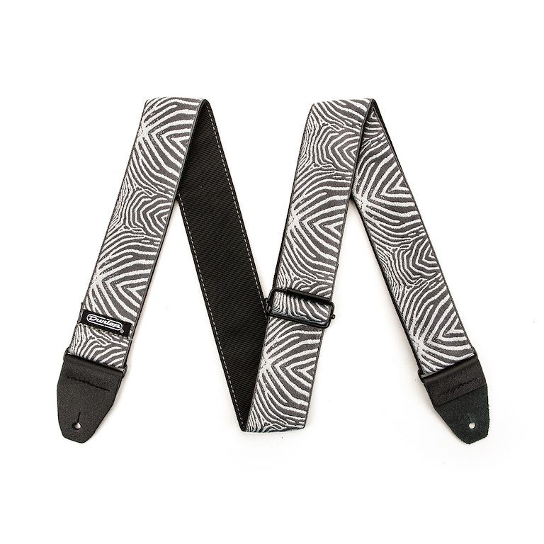 DUNLOP D67-22 JACQUARD ZEBRA CADABRA - Kaiš za gitaru
