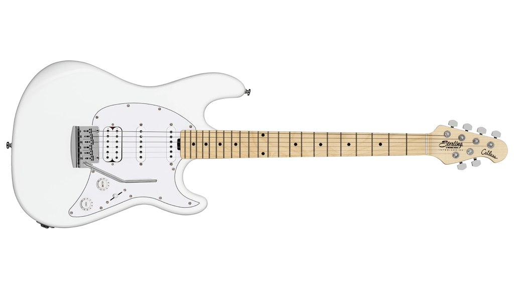 Sterling by Music Man Intro Series Cutlass CT20 Canvas White
