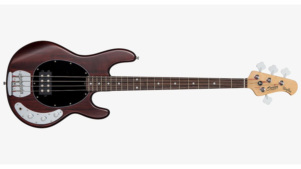 Sterling by Music Man SUB Series StingRay RAY4 Walnut Satin
