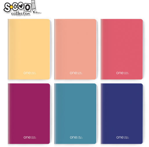 SVESKA A4 PREMIUM 52L ONE COLOR SCOOL