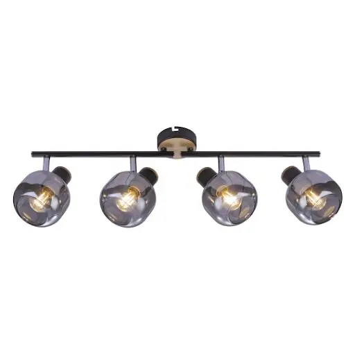 M180140 SPOT LAMPA CRNA 4XE14