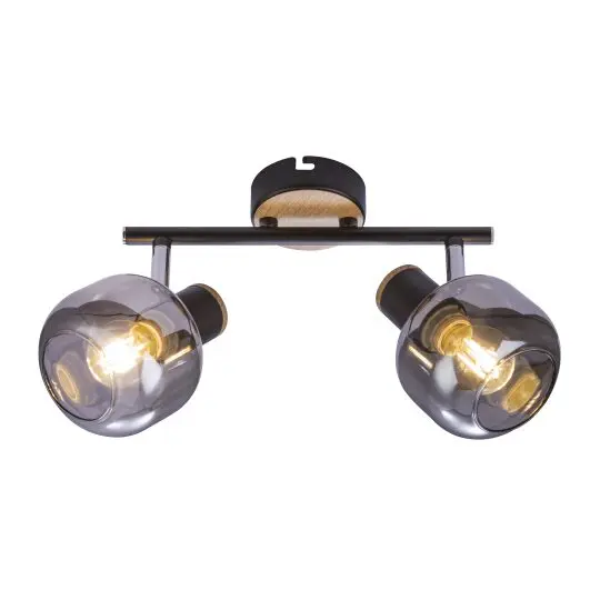 M180120 SPOT LAMPA CRNA 2XE14