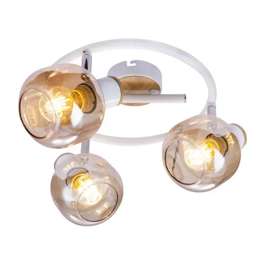 M180132 SPOT LAMPA BELA 3XE14