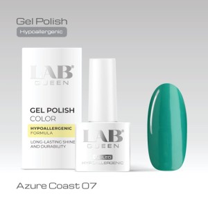 LAB QUEEN Gel lak Hypoallergenic AZURE COAST 07 6ml