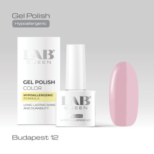 LAB QUEEN Gel lak Hypoallergenic BUDAPEST 12 6ml