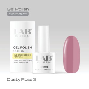 LAB QUEEN Gel lak Hypoallergenic DUSTY ROSE 03 6ml