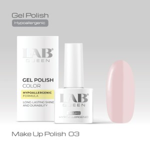 LAB QUEEN Gel lak Hypoallergenic MAKE UP 03 6ml