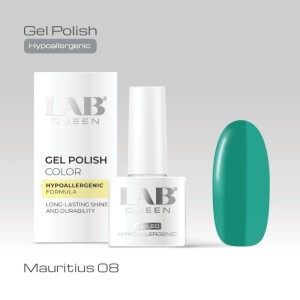 LAB QUEEN Gel lak Hypoallergenic MAURITIUS 08 6ml