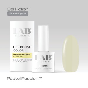 LAB QUEEN Gel lak Hypoallergenic PASTEL PASSION 07 6ml