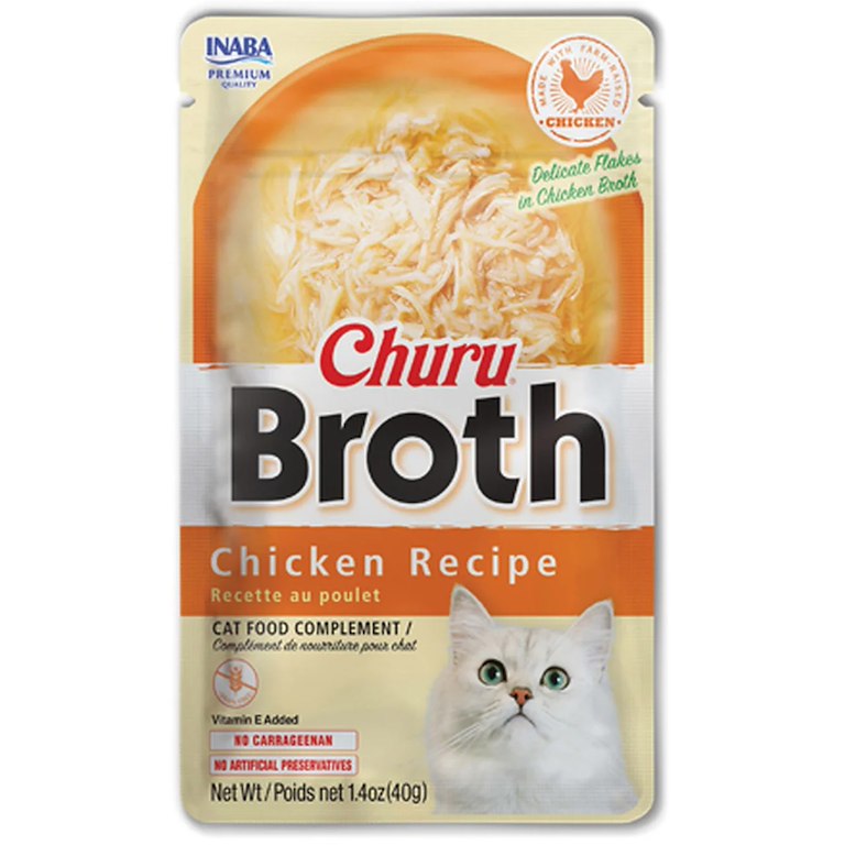 CIAO Broth za mačke, piletina u čorbi, 40g