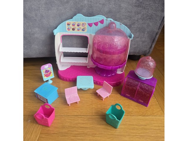 Shopkins cupcake queen cafe poslastičarnica set