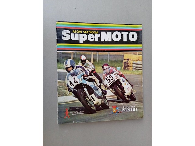 SuperMOTO, Asovi stadiona, Panini, Retko !!!