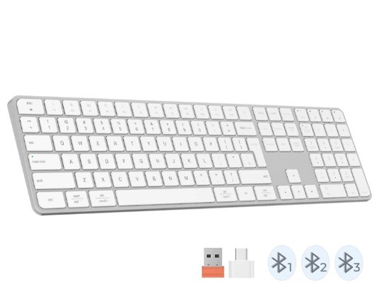 Meetion MT-K230MW bežična Bluetooth tastatura punjiva