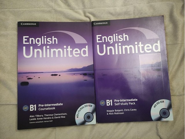 English Unlimited,B1 Pre-intermediate Coursebook+Self S