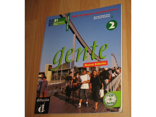 GENTE 2 B1 UDZBENIK + CD SPANSKI
