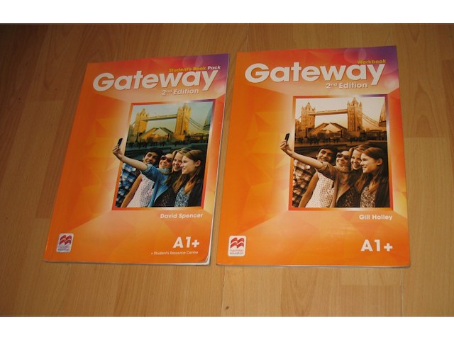 GATEWAY A1 UDZBENIK + RADNA SVESKA SECOND EDITION