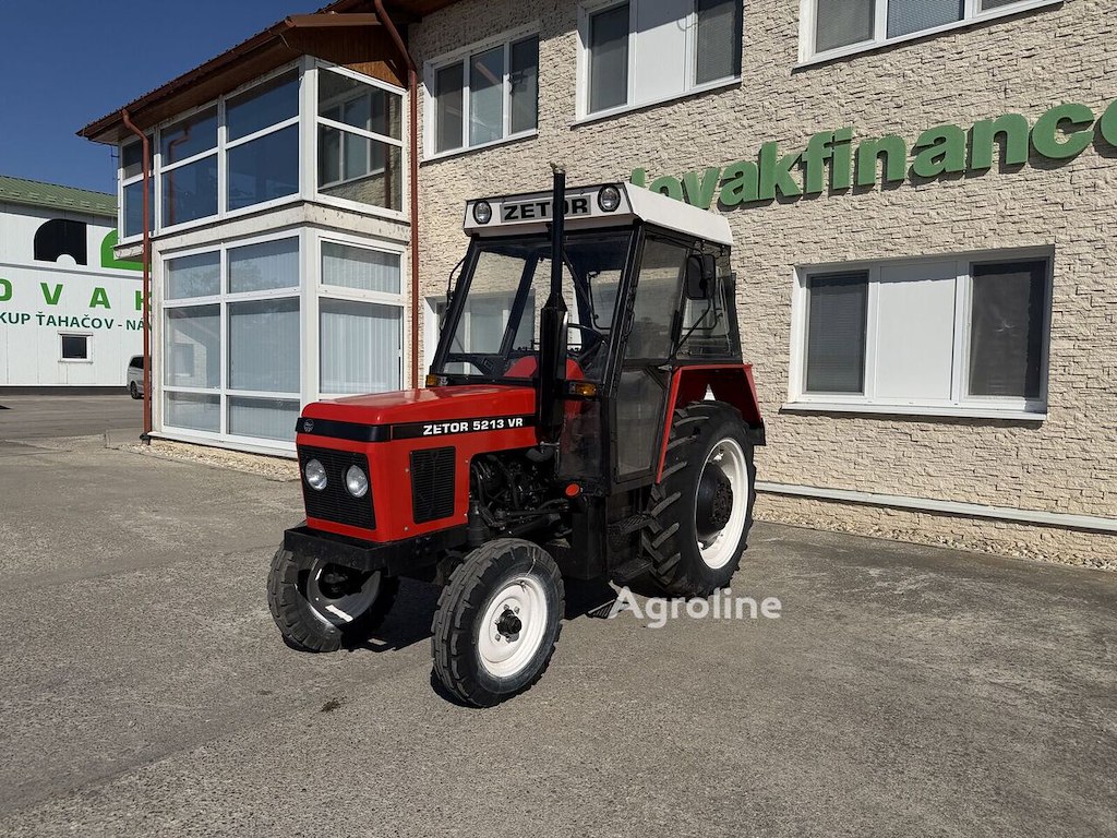 Zetor 5213 VR 4x2 s TP a TEČ hydraulika manual VIN 978 traktor točkaš